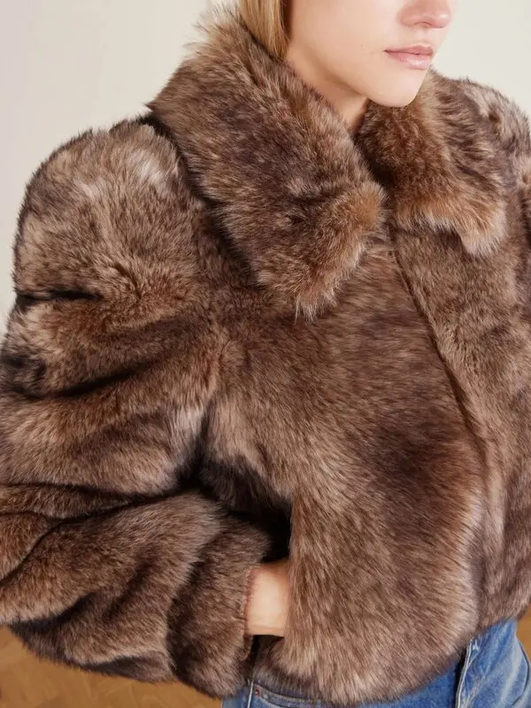 Chloé Cropped Shearling Jacket