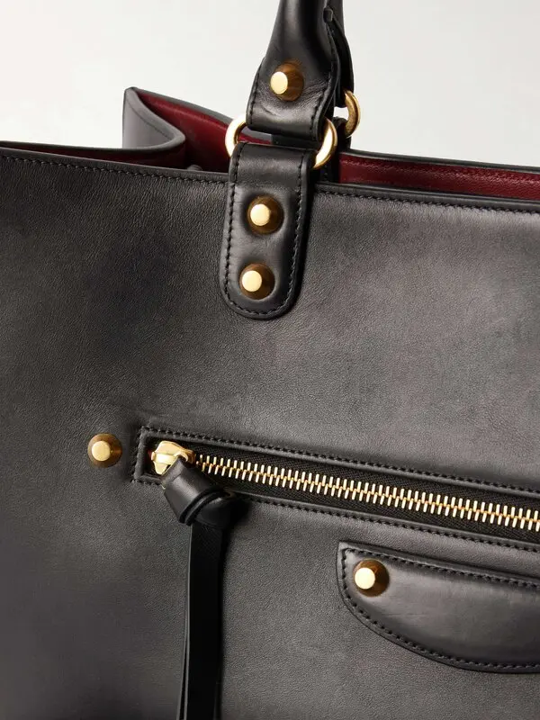 Balenciaga Le City Sleek Leather Tote