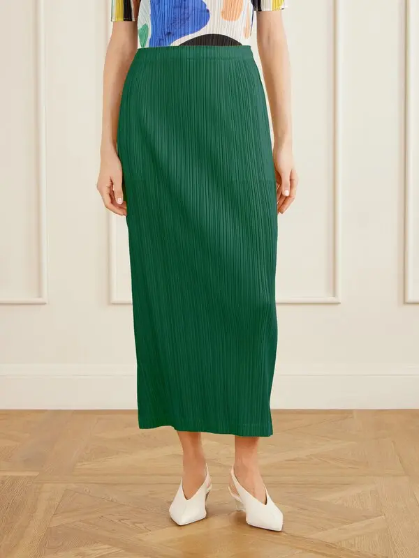 Issey Miyake Midi Skirt