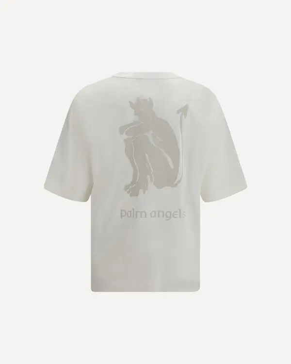Palm Angels Devil Loose T-shirt Ale