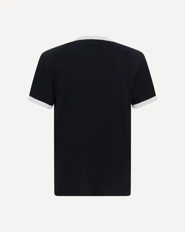 Kenzo Paris Emblem Slim Cotton T-shirt - Black