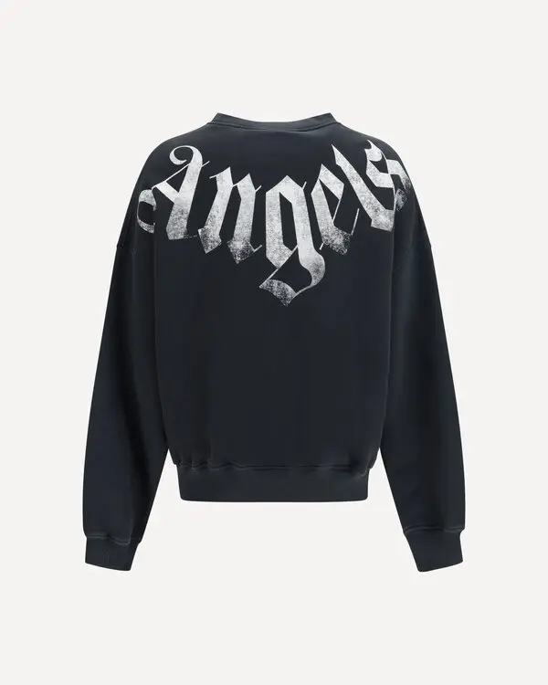 Palm Angels Oversized Logo Sweatshirt
