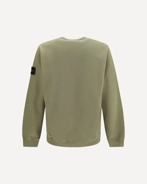 Stone Island Crewneck Cotton Weathirt