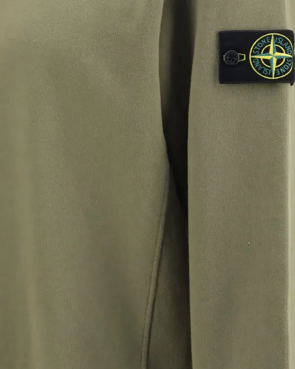 Stone Island Crewneck Cotton Weathirt