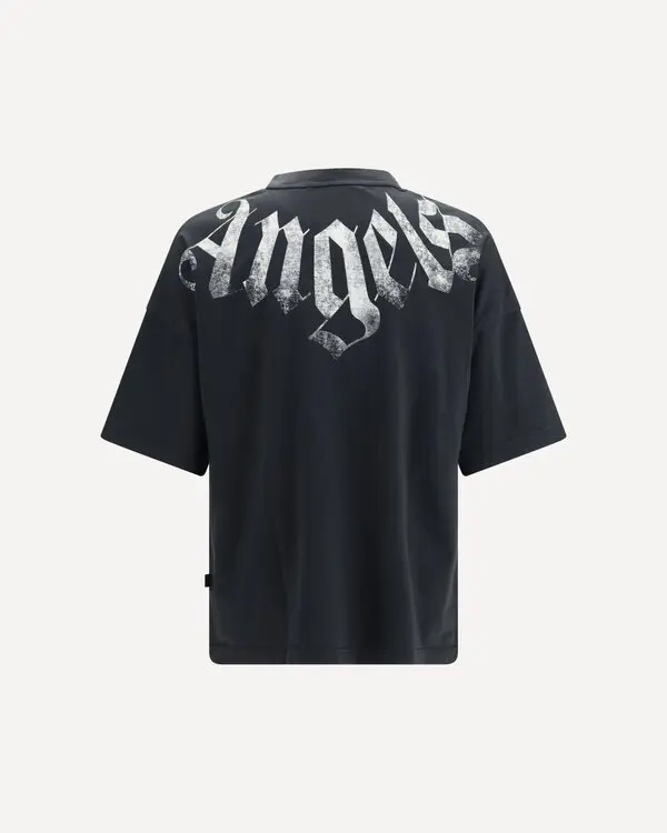 Palm Angels Big Neck Logo T-shirt