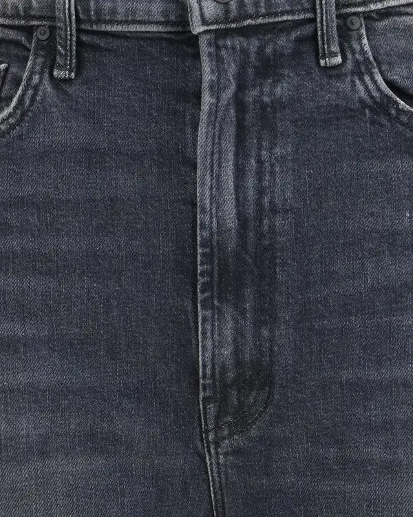 MOTHER Half Pipe Flood Cuff Fray Jeans
