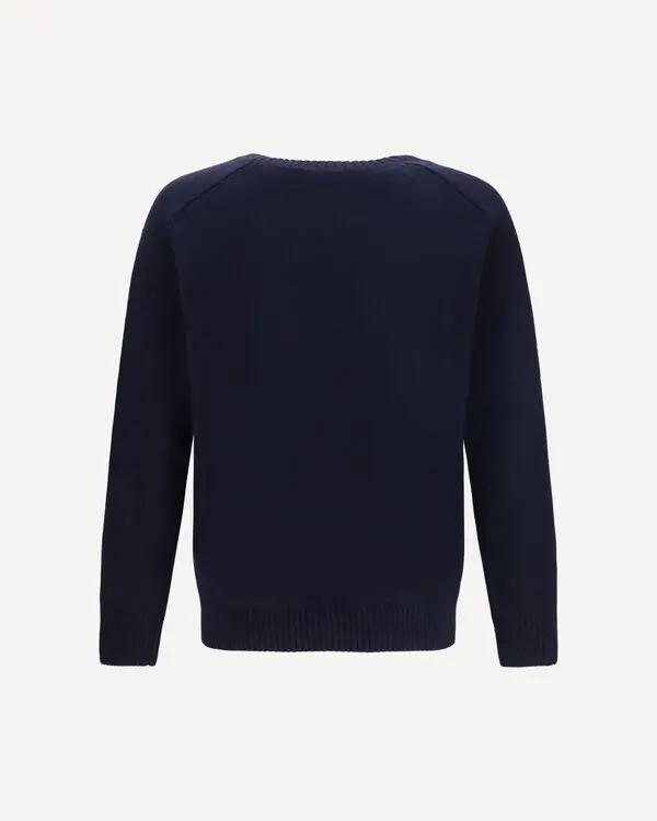 BROOKSFIELD Crewneck Sweater - Blue