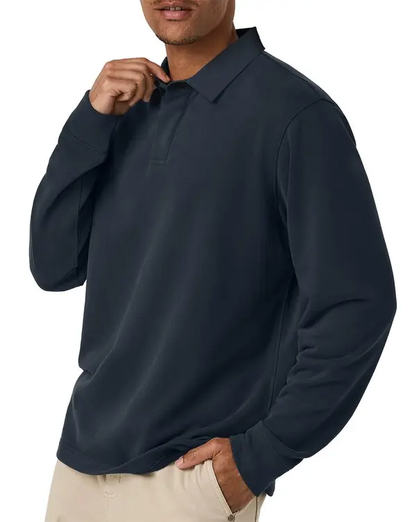 Vuori Cypress Rugby Polo Shirt - Navy