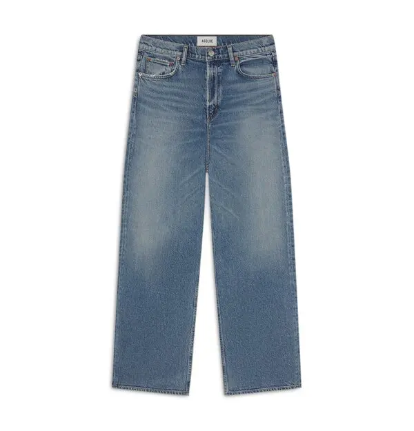 AGOLDE Ren High Rise Ankle Wide Leg Jeans