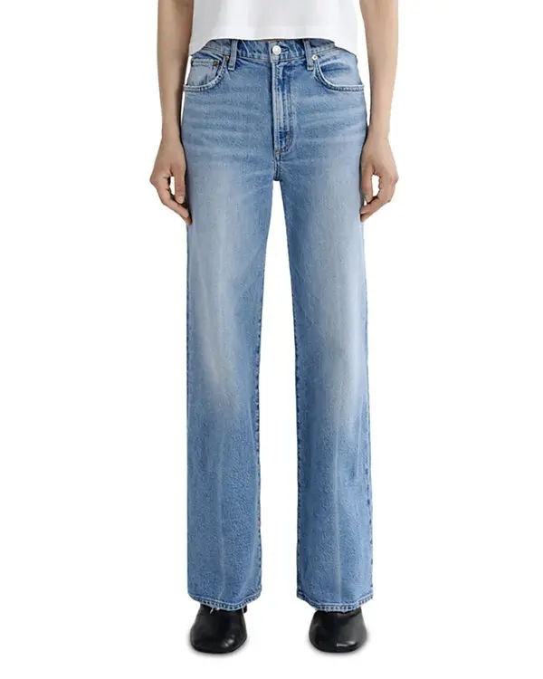 AGOLDE Harper Mid Rise Straight Jeans