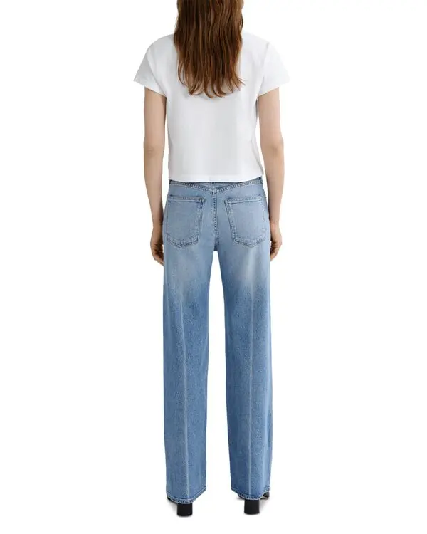 AGOLDE Harper Mid Rise Straight Jeans