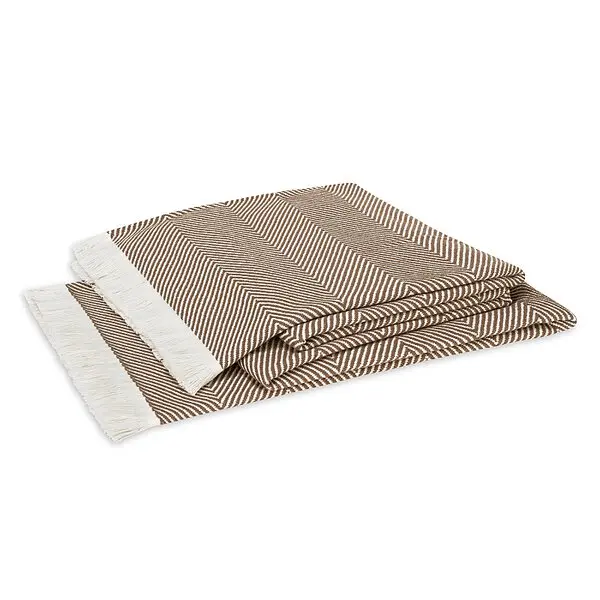 MATOUK Leo Throw Blanket - Mocha