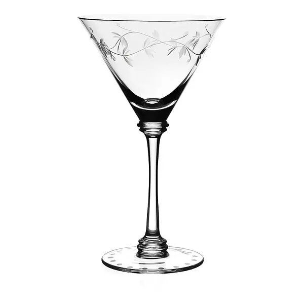 WILLIAM YEOWARD CRYSTAL Flora Martini Glass