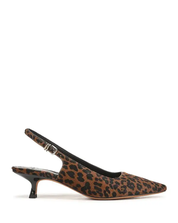 Vince Sabra Ii Slingback Pumps - Brown Multi