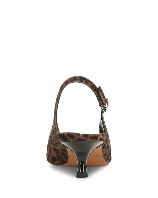 Vince Sabra Ii Slingback Pumps - Brown Multi