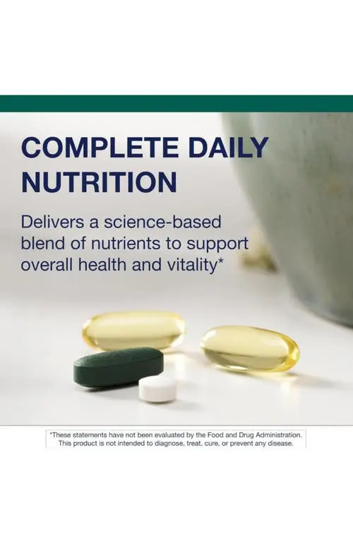 METAGENICS Wellness Essentials Daily Multivitamin And Omega-3 Supplement Packs 30 Packets