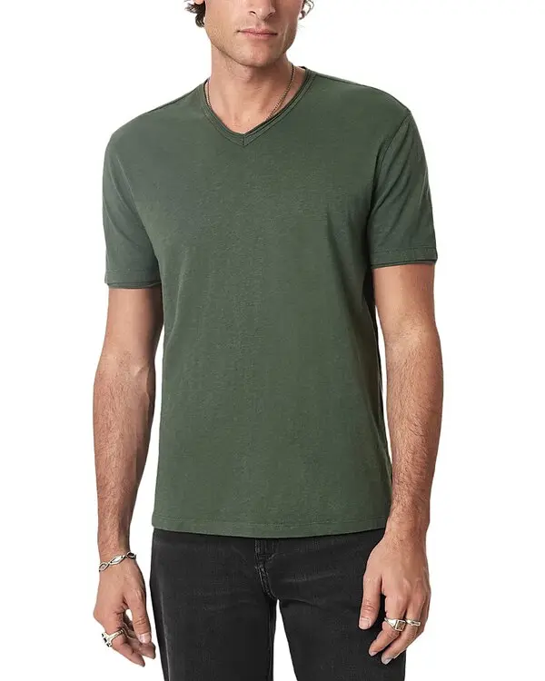 John Varvatos Miles Slub T-shirt - Moss