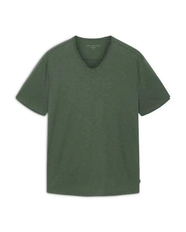 John Varvatos Miles Slub T-shirt - Moss