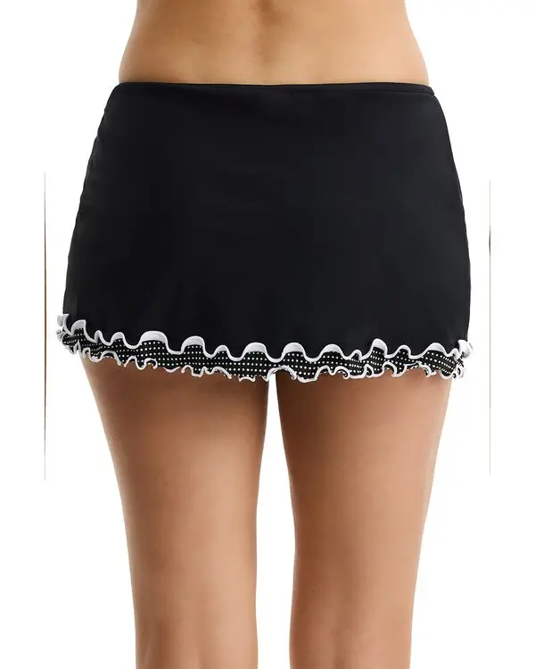 GOTTEX Tricolore Side Slit Swim Skirt Bottom