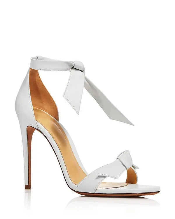 ALEXANDRE BIRMAN Clarita Ankle Tie Stiletto Sandals