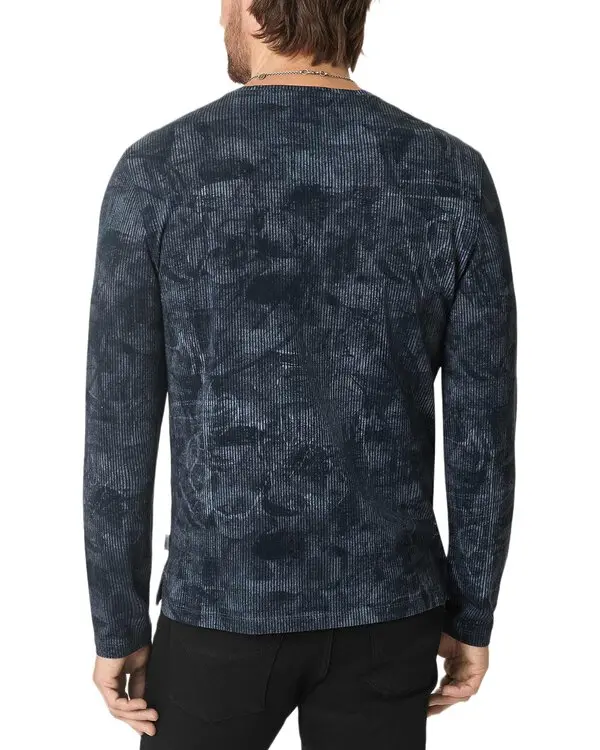 John Varvatos Parson Printed Shirt - Navy