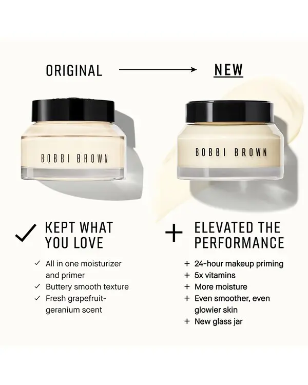 Bobbi Brown Vitamin Enriched Face Base+ Moisturizer & Primer 1.7 Oz