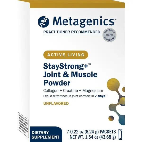 METAGENICS Staystrong Joint And Muscle Powder Collagen Creatine Blend - None