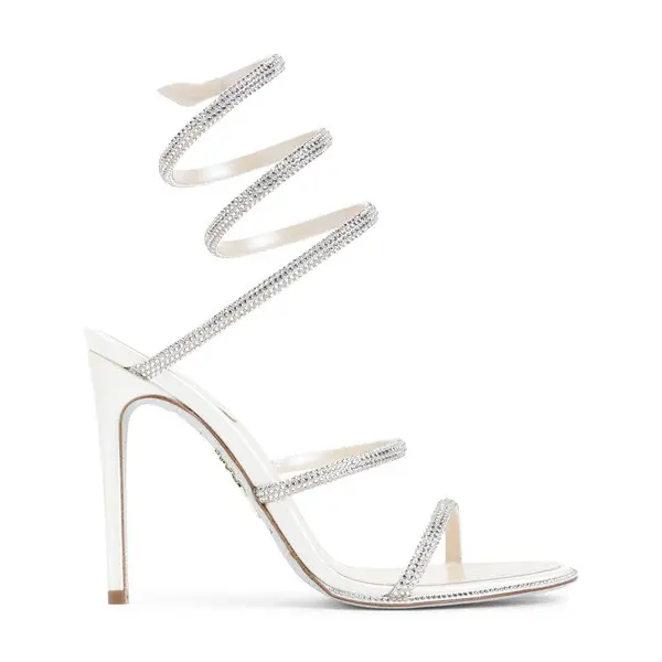 Rene Caovilla Embellished Stiletto Sandals - Multicolor