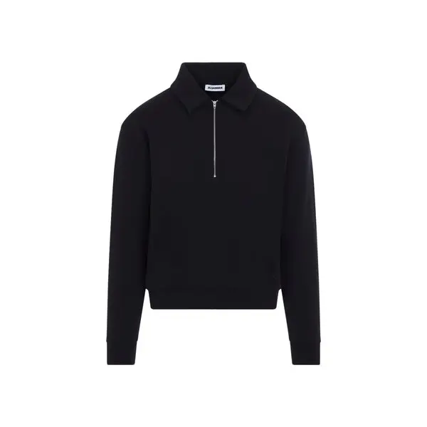 JIL SANDER Half Zip Sweatshirt