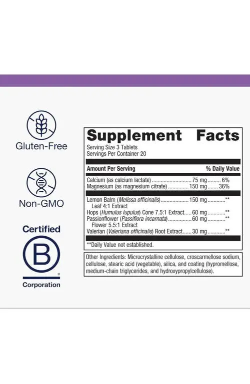 METAGENICS Myocalm Plus Muscle Relaxation Stress Support Supplement 60 Tablets