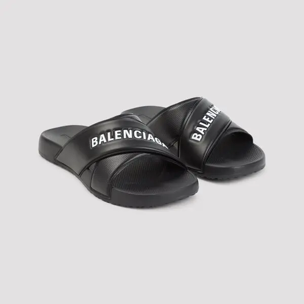 Balenciaga Sporty Pool Slides