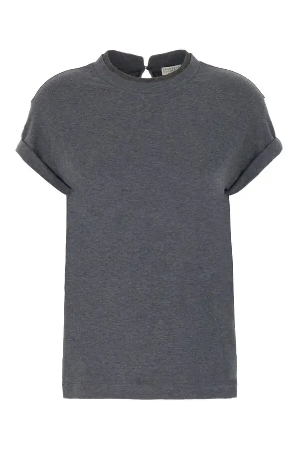 Brunello Cucinelli Short Sleeve T-shirt - Multicolor