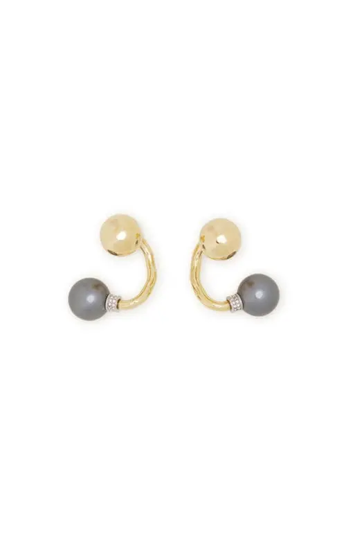LANVIN Les Perles Earrings - Gold