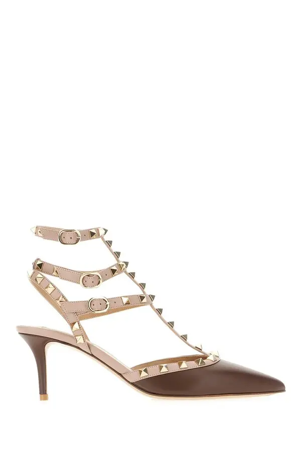 Valentino Garavani Studded Strappy Pumps - Multicolor