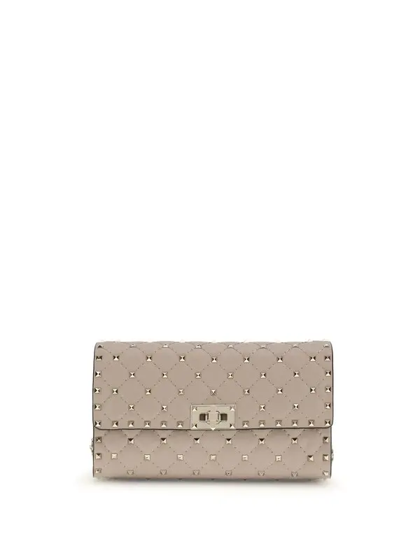 Valentino Garavani Rockstud Spike Quilted Nappa Shoulder Bag - Multicolor