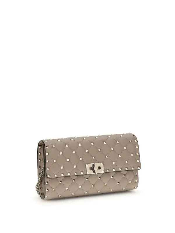 Valentino Garavani Rockstud Spike Quilted Nappa Shoulder Bag - Multicolor