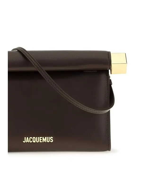 Jacquemus Le Sac Rond Carre By - Brown