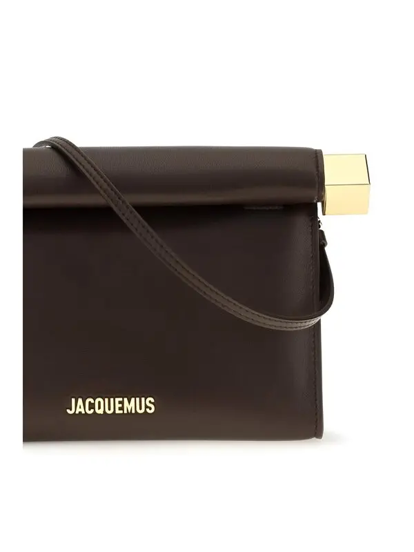 Jacquemus Le Sac Rond Carre By - Brown
