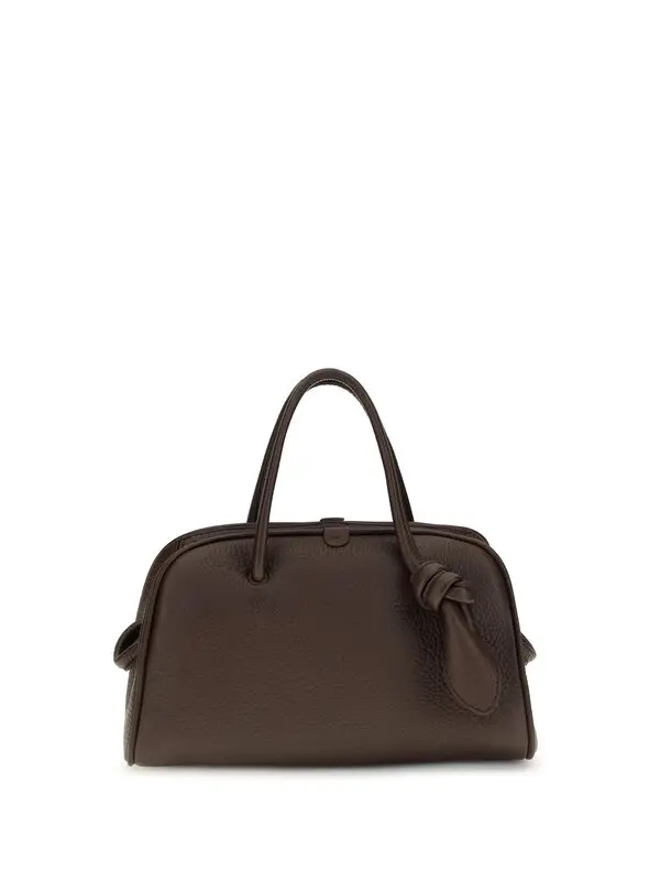 Jacquemus Le Petit Turismo Leather Top Handle Bag - Brown