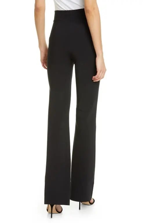 Chiara Boni La Petite Robe High-waisted Flare Leg Pants
