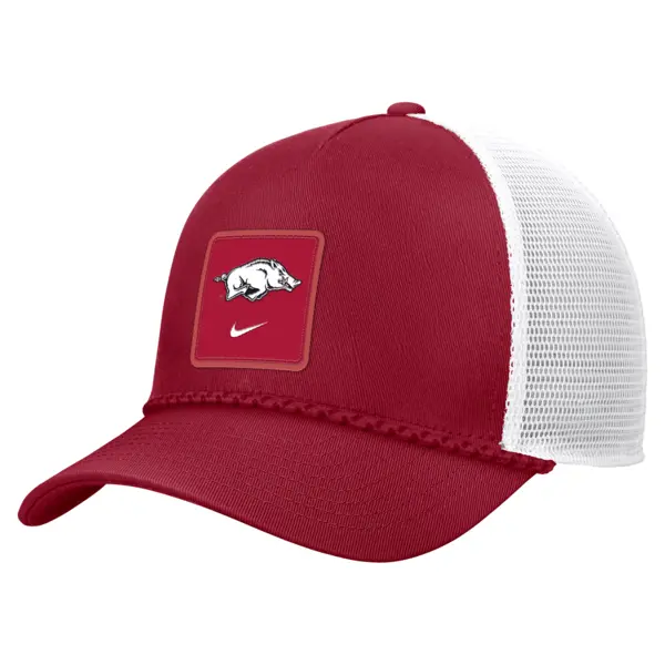 Nike Arkansas Sideline Rope Trucker Cap