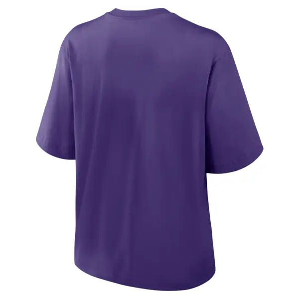 Nike Lsu Arch Over Logo T-shirt - Purple