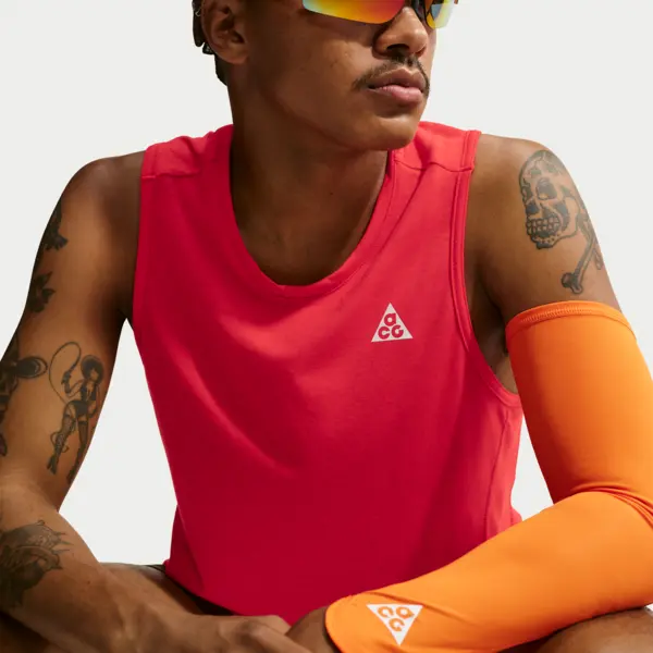 Nike Solar Chase Dri-fit Adv Tank Top - Red