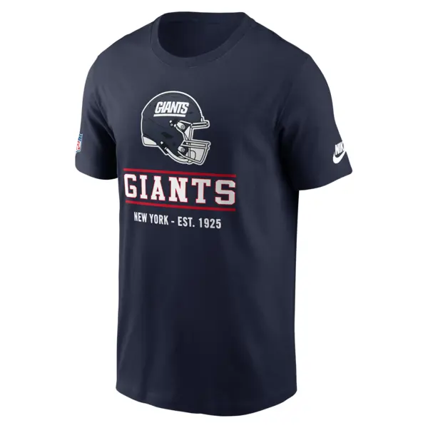 Nike New York Giants Essential Dri-fit Nfl T-shirt - Blue