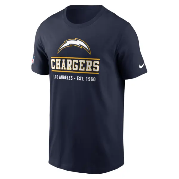 Nike Los Angeles Chargers Essential Dri-fit Nfl T-shirt - Blue