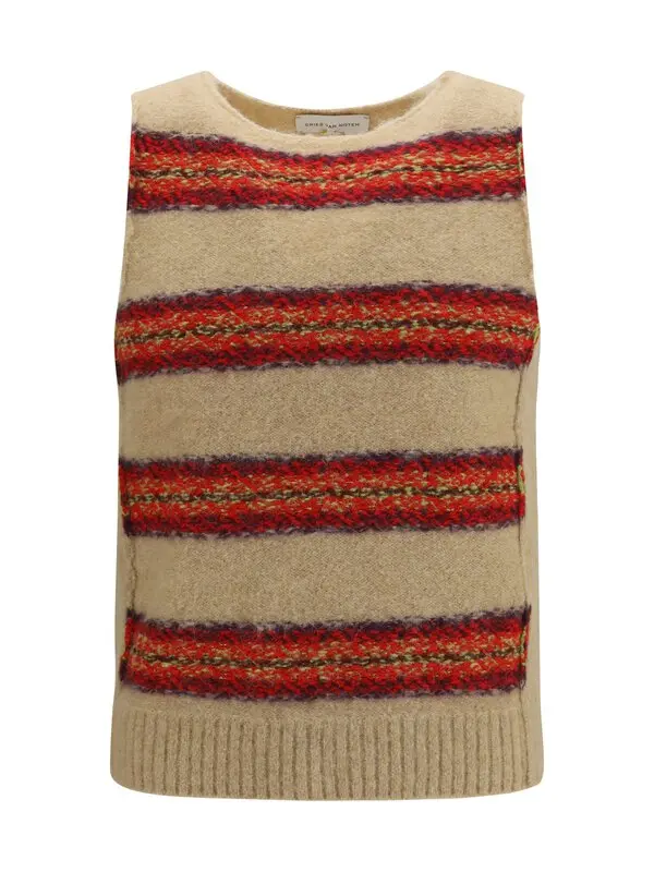 Dries Van Noten Striped Sweater Vest