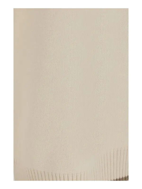Brunello Cucinelli Cashmere Trousers With Ribbed Detailing