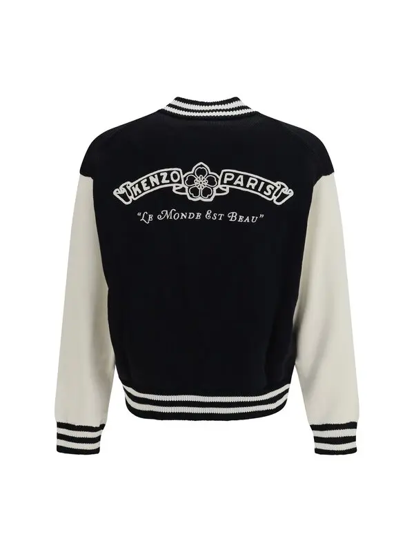 Kenzo Emblem Varsity Cardigan