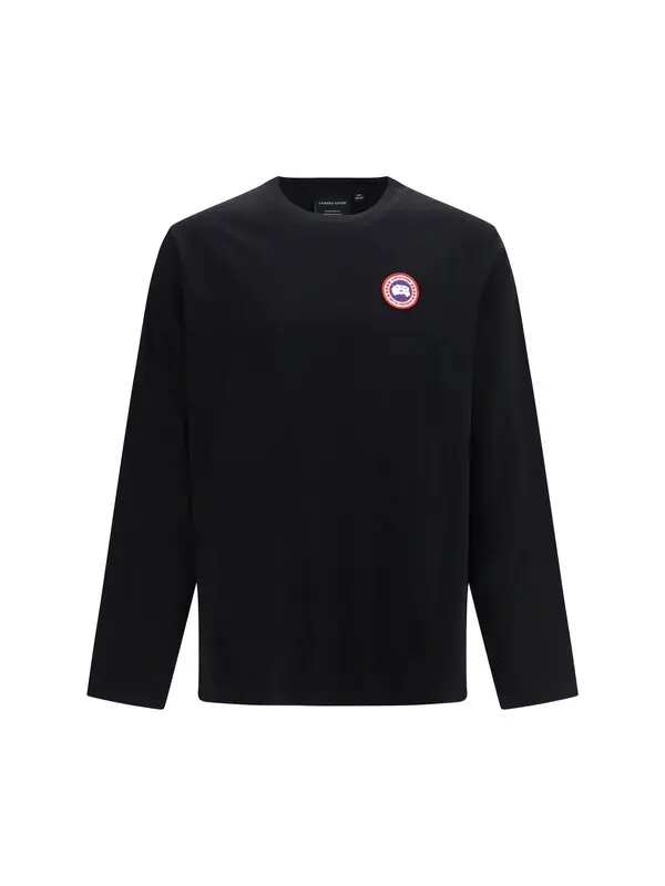 Canada Goose Vantage Long Sleeve T-shirt - Black