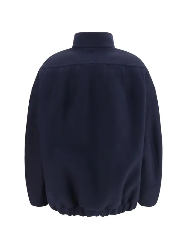 Dries Van Noten Loose Fit Jacket With Darts Detail - Blue
